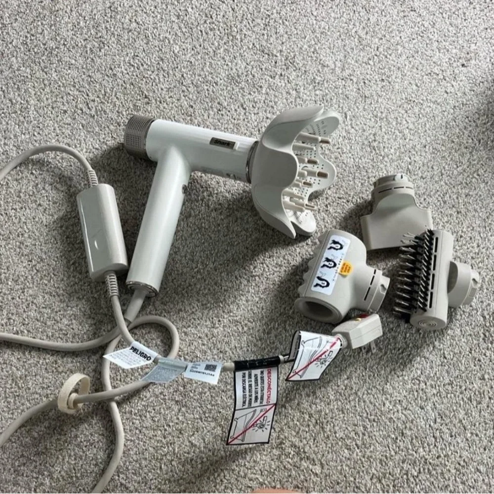 Shark | Hair | Like New Shark White Compact Hair Dryer With Styling ...